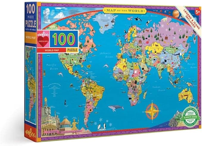 The Best Map Jigsaw Puzzles (2026) | Top Picks & Reviews
